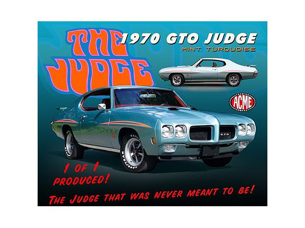 1/18 ACME 1970 Pontiac GTO Judge Mint Turquoise | HLJ.co.jp