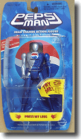 PEPSI MAN Head Change Action Figure | HLJ.com