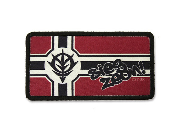 Mobile Suit Gundam: Zeon Flag Removable Full-Color Patch | HLJ.com
