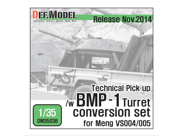 Technical Pick up w/BMP Turret Conversion Set (for Meng) | HLJ.com