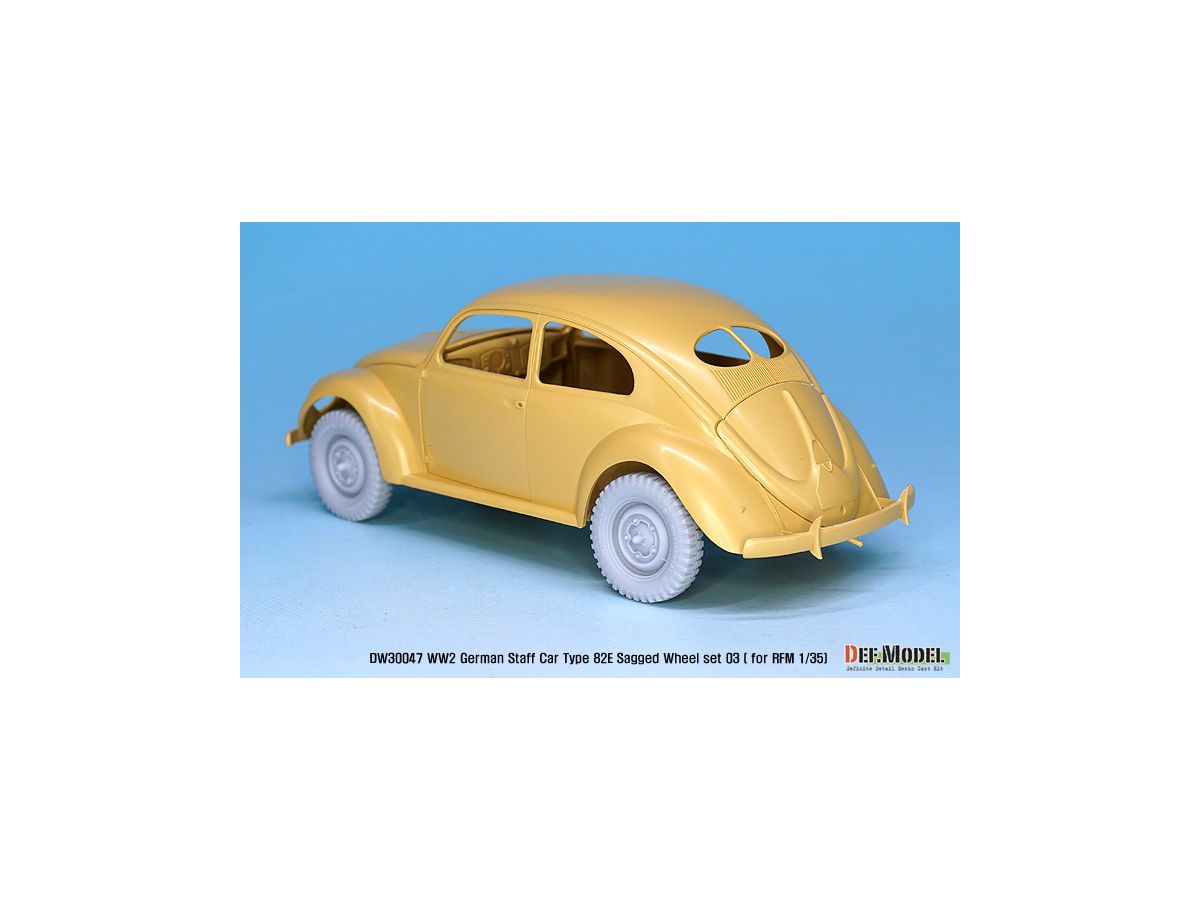 WW2 German Staff Car Type 82E Wheel Set 03 (for RFM) | HLJ.com