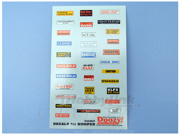 Bumper Sticker Decals | HLJ.com