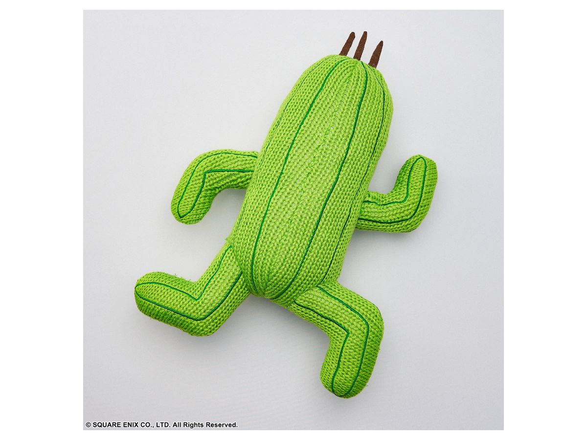 FINAL FANTASY Knitted Plush - CACTUAR | HLJ.com