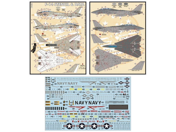 F-14 Stencils & Data | HLJ.com