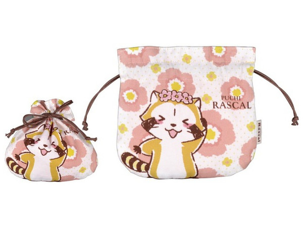 puchi Rascal ラスカル花冠 インクジェット巾着 | HLJ.co.jp