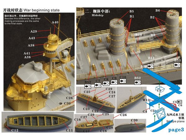 IJN Light Cruiser Sendai Upgrade Set for Aoshima | HLJ.com