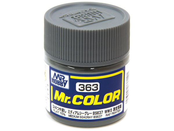 Mr.カラー C363 (3/4つや消し) ミディアムシーグレイ | HLJ.co.jp