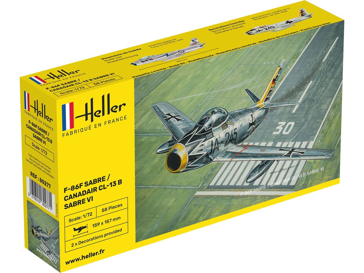1/72 F-86F セイバー/カナディア CL-13 B セイバー VI | HLJ.co.jp