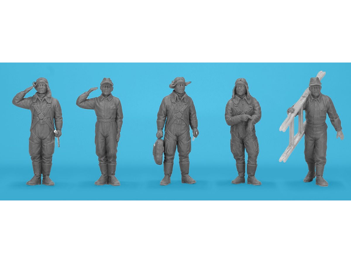 1/48 WWII 日本陸軍パイロット&グランドクルーセット | HLJ.co.jp