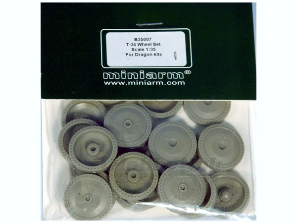 T-34 Wheel w/Perforated Wheels Set for Dragon | HLJ.com