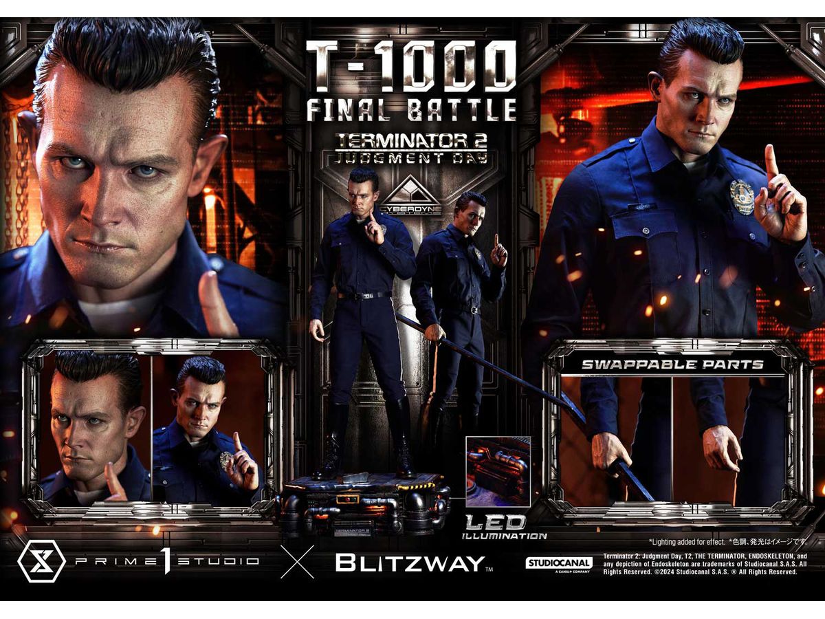 1/3 ミュージアムマスターライン ターミネーター2 T-1000 Final Battle | HLJ.co.jp
