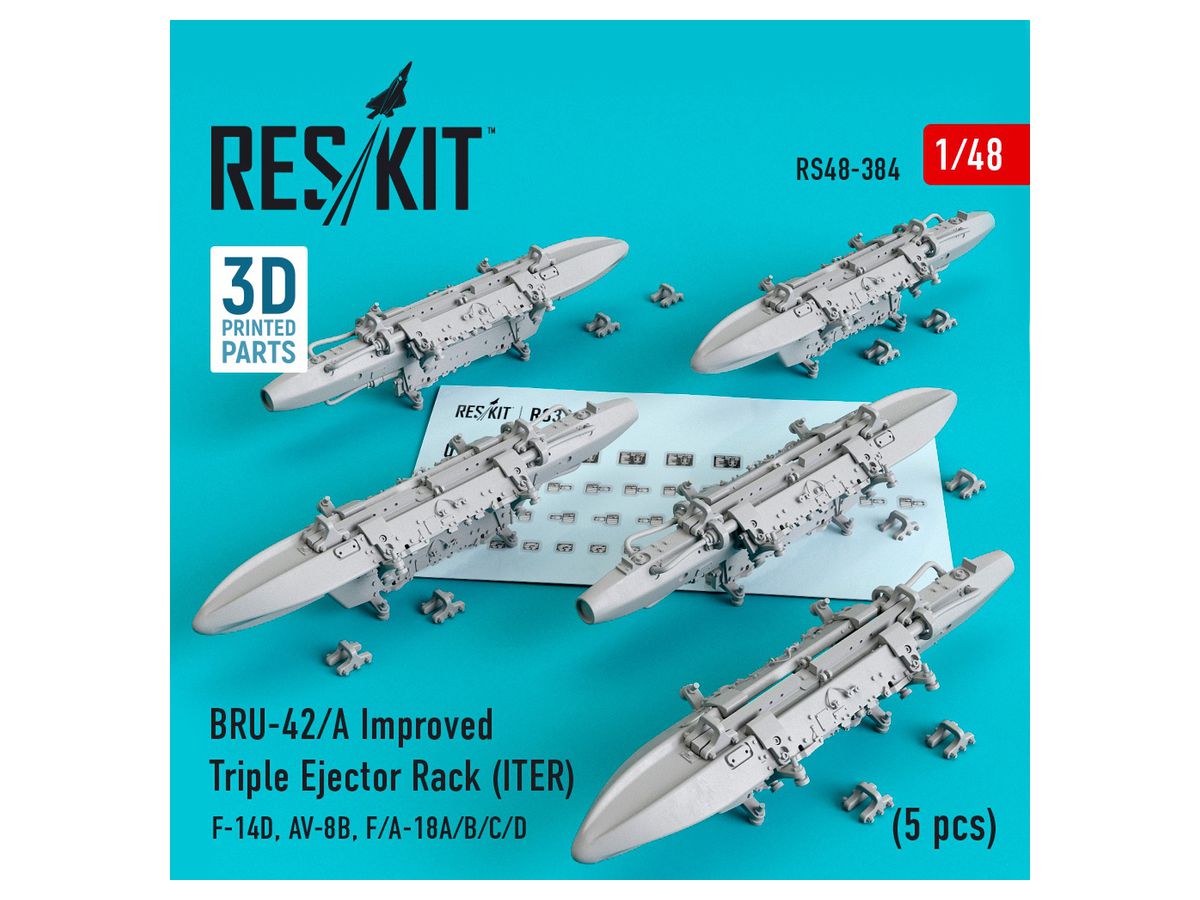 1/48 BRU-42/A ITER 爆弾架 (5個入り) | HLJ.co.jp