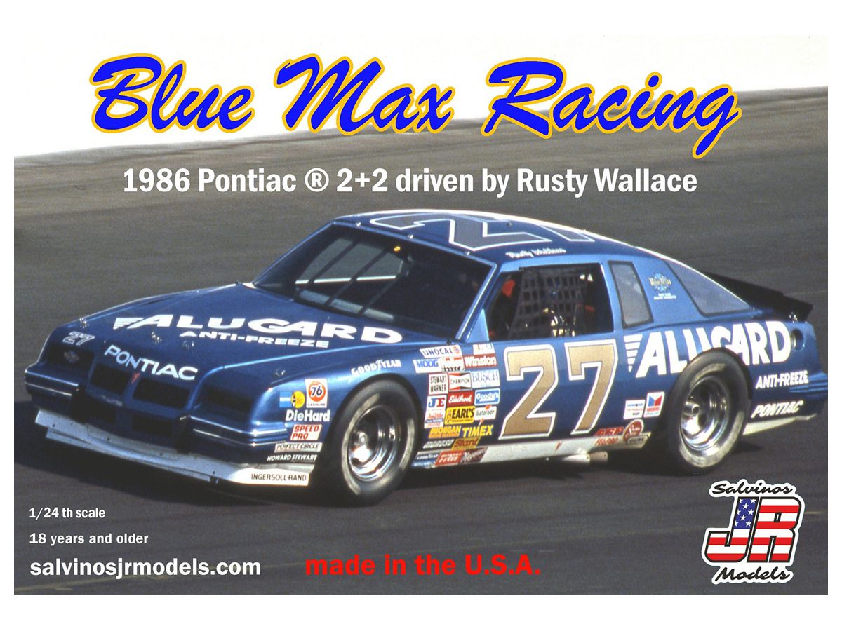NASCAR '86 Pontiac Grand Prix Aero Coupe 2+2 Blue Max Racing Rusty ...