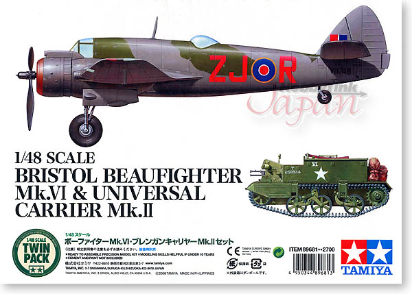 Beaufighter Mk. VI & Bri. Universal Carrier Mk.II | HLJ.com