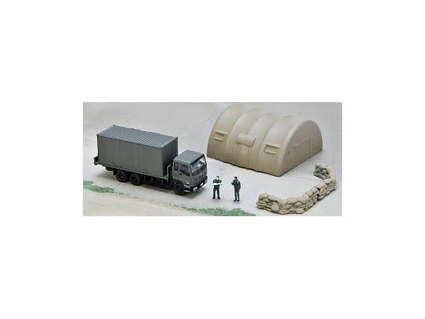 1/150 GJ!はたらくのりもの百景 003R 自衛隊防災訓練現場 リターンズ 1Box 8pcs | HLJ.co.jp