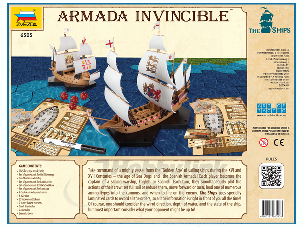 Armada Invincible (Spanish Armada Battle Game) | HLJ.com
